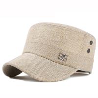 China Lightweight Unisex Military Cadet Cap 56-58cm Size Range with Custom Logo Options and 100pcs MOQ for sale