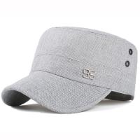 China Lightweight Unisex Military Cadet Cap 56-58cm Size Range with Custom Logo Options and 100pcs MOQ for sale