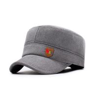 China Curved Brim Winter Military Cadet Cap - 58cm Size with Custom Logo Options for Cold Weather Protection for sale