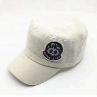 China Custom Military Cadet Cap 58cm with Embroidered Logo - Cotton Twill Material & Multiple Closure Options for sale