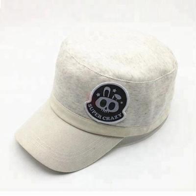China Custom Military Cadet Cap 58cm with Embroidered Logo - Cotton Twill Material & Multiple Closure Options for sale