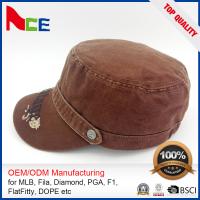 China Custom Embroidered Military Boonie Cap 48-60cm Size Range with 30-Day Production Lead Time for sale