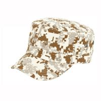 China 2019 Military Camouflage Flat Top Cap 100% Cotton - 62x48x36cm Carton Size with 30-Day Production Lead Time for sale