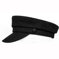 China Custom Military Cadet Cap for Women with Logo Printing - 25pcs Inner Box, 100pcs Carton Packaging for sale