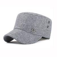 China Custom Round Military Cadet Cap with Embroidered Logo - 20,000-30,000 Monthly Capacity for sale