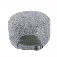 China Custom Round Military Cadet Cap with Embroidered Logo - 20,000-30,000 Monthly Capacity for sale