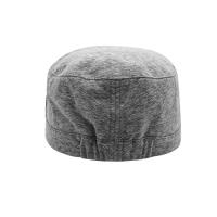 China Custom Logo Military Cadet Cap 58-60cm with Leather Patch - Adjustable Flat Top Officer Hat for sale