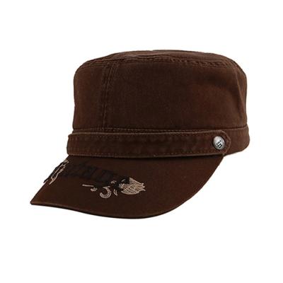 China Custom Military Cap 56-60cm with Embroidery Options - 100% Cotton Twill Outdoor Street Hat for sale
