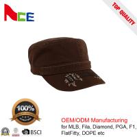 China Custom Military Cap 56-60cm with Embroidery Options - 100% Cotton Twill Outdoor Street Hat for sale