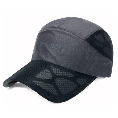 China Custom Breathable Net 5 Panel Camper Hat - 58cm Size with Dryfit Technology & Waterproof Design for sale