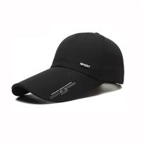China Custom Baseball Cap 58cm Size with Long Brim Design - Lightweight Outdoor Running Hat for Youth and Adults for sale