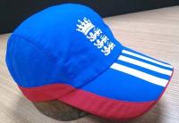 China 2023 100% Cotton Waterproof Golf Cap - Navy & Red Fitted Design with 58cm Adult Size for sale