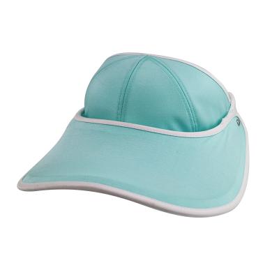 China Custom Logo PVC Plastic Sun Visor Cap for Women 20-30K Pcs Monthly Capacity for sale