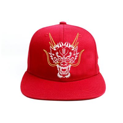 China Custom 6 Panel Snapback Hat 3D Embroidery Logo Snapback Cap 58cm Adult Size for sale