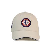 China Custom White Printed Baseball Caps 3D Rubber Patch Cotton 58cm Adult Size for sale
