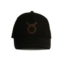 China Wash Cotton Rhinestone Crystal 5 Panel Baseball Cap for Women 58cm Custom Logo for sale
