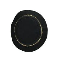 China Custom Fishing Sun Bucket Cap with Metal Logo - 100% Cotton, Sizes 6 7/8
