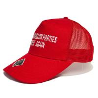 China Custom Cotton Mesh Snapback Trucker Cap 6 Panel Dad Baseball Sports Hat Embroidery for sale