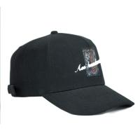 China Custom Embroidered Logo Baseball Hat 85% Acrylic 15% Wool Men Metal Buckle Cap 55-59cm for sale