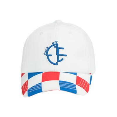 China Custom 6 Panel Dad Hat Baseball Cap 100% Cotton Embroidery Logo Metal Buckle Unisex for sale
