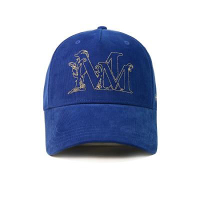 China Custom 6-Panel Corduroy Baseball Cap with Metal Buckle - Size 56-60cm for Adults, 200pcs MOQ for sale