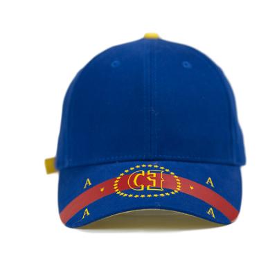 China Custom High Density Rubber Printed Baseball Cap for Men Size 56-58cm Outdoor Sport Hat for sale