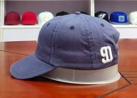 China Quick Dry Fabric Blue Sports Dad Hat with Metal Buckle 58-60cm Custom Logo Baseball Cap for sale
