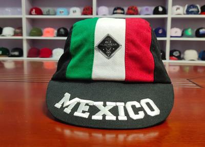 China Custom Mexico Logo Sport Caps Hats 100% Acrylic 58cm Snapback Wholesale for sale