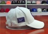 China Custom 6 Panel Baseball Cap 100% Cotton Metal Buckle Logo Embroidery Unisex Adult for sale