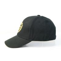 China Custom Embroidery Logo Baseball Cap 58cm Cotton Adjustable Sport Hat Metal Buckle for sale
