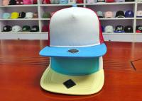 China Custom 6 Panel Snapback Hats 100% Cotton Adjustable Caps 58cm Size OEM for sale