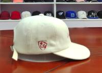 China White Metal Sunday Buckle Velvet Baseball Cap - 52-62cm Size Range, Custom Logo Options, 200pcs MOQ for sale