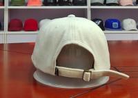 China White Metal Sunday Buckle Velvet Baseball Cap - 52-62cm Size Range, Custom Logo Options, 200pcs MOQ for sale