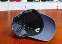 China Custom 100% Cotton Sublimation Baseball Cap with Blue Metal Buckle Light Blue for sale