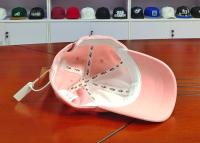China Custom Embroidered Baseball Cap 100% Cotton Unstructured Metal Buckle Adult Size 58cm for sale