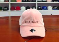China Custom Embroidered Baseball Cap 100% Cotton Unstructured Metal Buckle Adult Size 58cm for sale