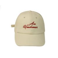 China Custom Logo 100% Wool Embroidered Baseball Cap 6 Panel Outdoor Sport Hat 56-58cm for sale