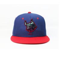 China Custom Black 6 Panel Wool Snapback Cap with 3D Rubber Logo Adult Size 58cm for sale