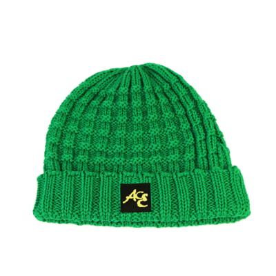 China Custom Logo Knitted Beanies Cap Unisex Adjustable 58cm Solid Color OEM ODM for sale