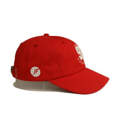 China Baseball Cap Custom Logo 6 Panel Cotton Mens Dad Caps Embroidery Baseball Hat for sale
