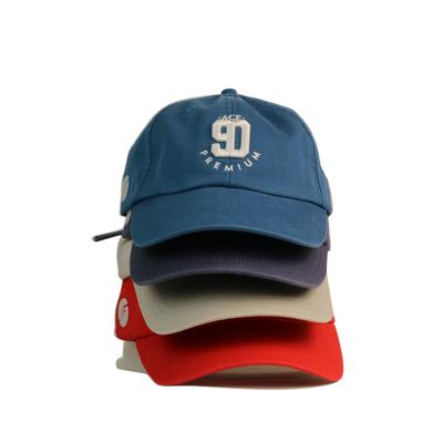 China Custom Embroidered Baseball Cap 3D Logo Metal Buckle 58cm BSCI Factory for sale