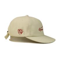 China 100 Wool Baseball Cap Curved Brim 6 Panel Adjustable Hat Size 56-60cm for sale