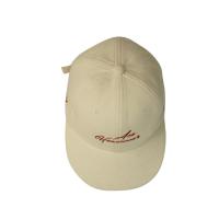 China 100 Wool Baseball Cap Curved Brim 6 Panel Adjustable Hat Size 56-60cm for sale