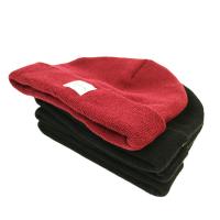 China Custom Knit Beanie Hat 75g Unisex Winter Warm Acrylic Cotton Boonie Hat for sale