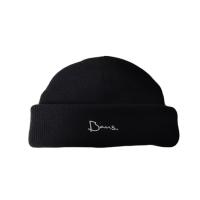 China Custom Unisex Winter Knit Beanie Hat 100% Acrylic 50-60cm Head Circumference for sale