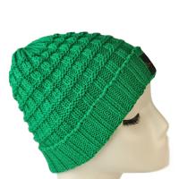 China Custom Logo Wool Knit Beanie Winter Hat for Men Women 100 Acrylic for sale