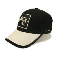 China Custom Black Baseball Cap 56-58cm with Flat Embroidery and Metal Buckle for Promotional Use for sale