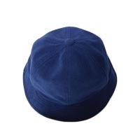 China Custom Cotton Bucket Hat 58cm Unisex Sun Protection Fishing Cap for Outdoor for sale