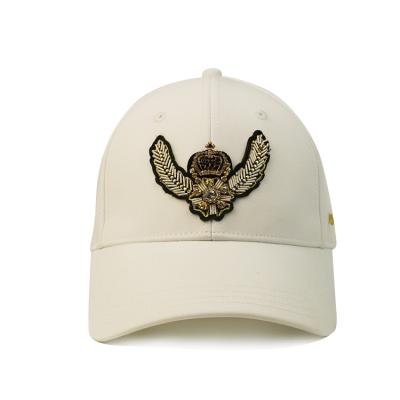 China Custom Animal Patch Baseball Cap Curve Bill Unisex Cotton Polyester Hat 100 Pcs MOQ for sale