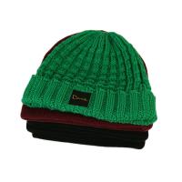 China Custom Embroidery Logo Unisex Knit Beanies Winter Hat 58cm Acrylic for sale